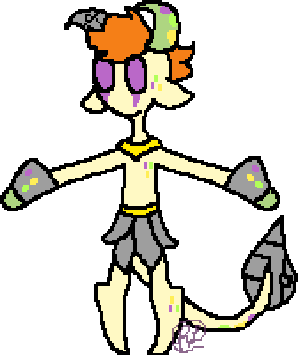 Download Eh, New Oc, Still Working On It - Cartoon - Full Size PNG ...