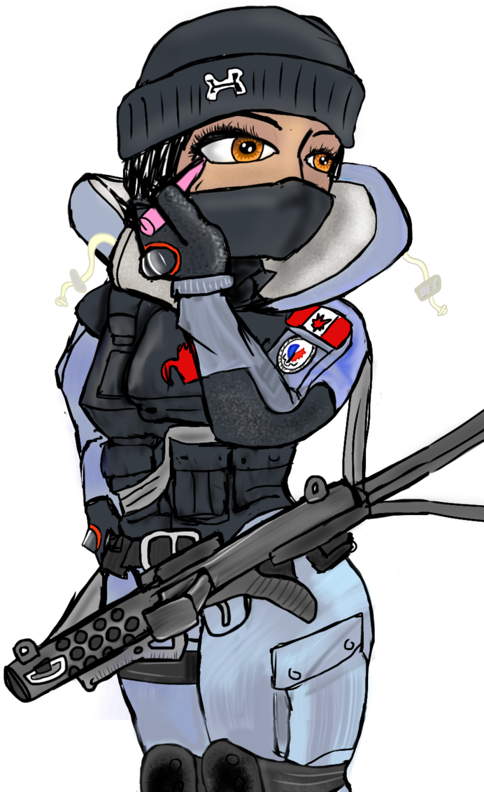 Download Rainbow Six Siege Frost By Wtf - Rainbow Six Siege Drawings ...