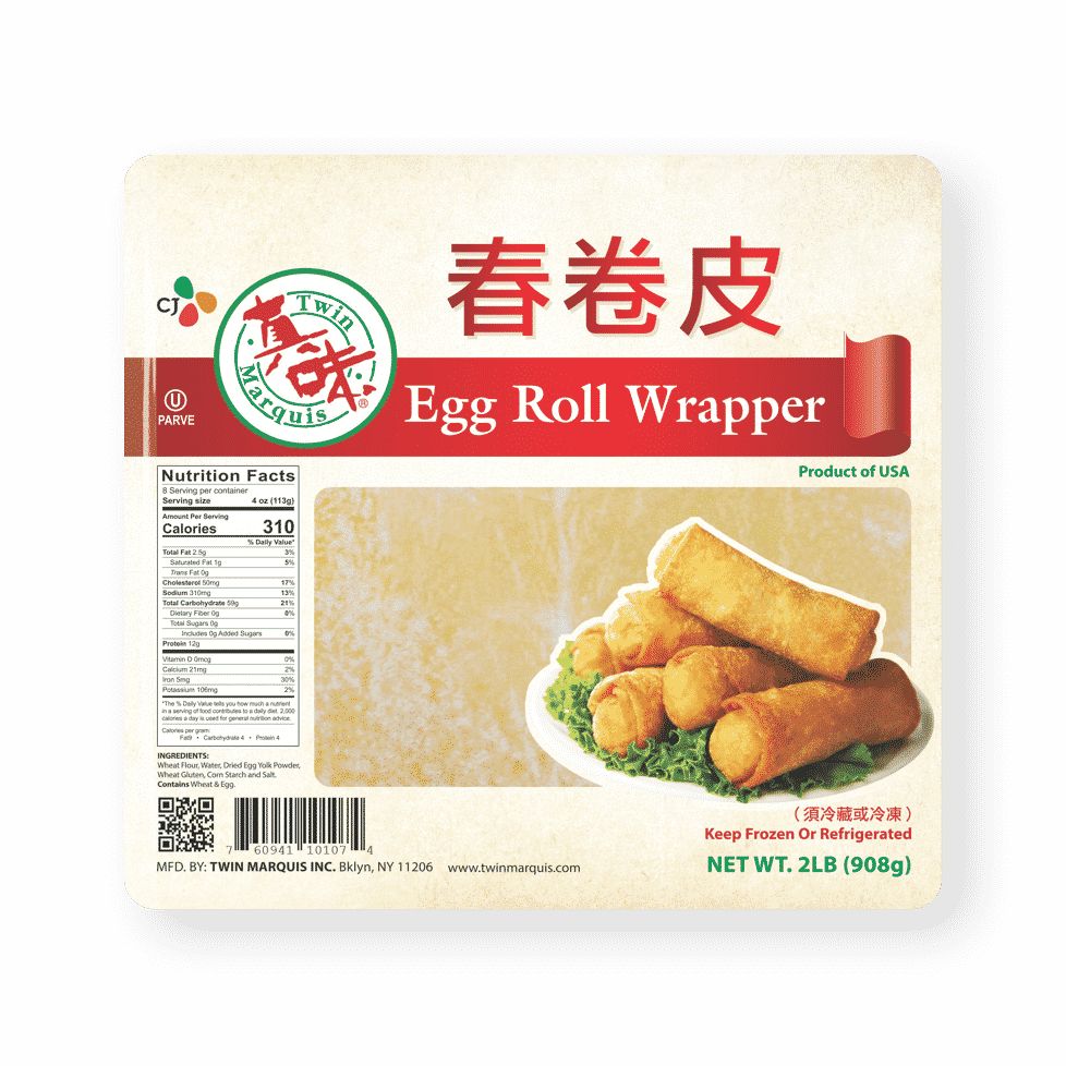 Download Egg Roll Wrappers - Twin Marqius Dumpling Wrapper, Shanghai ...