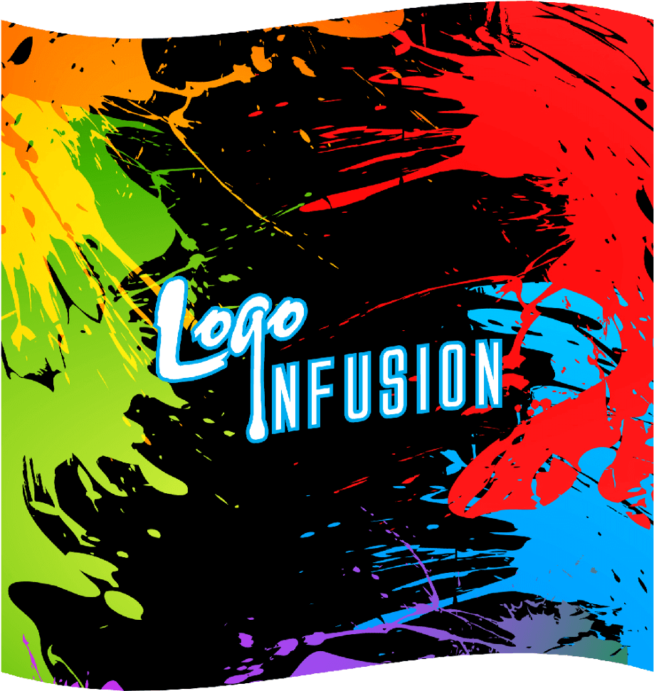 Download Logo Infusion Signature Splatter Colors Microfiber - Poster ...