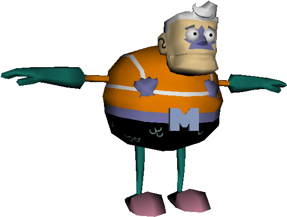 Download Spongebob Wii Character Models - Full Size PNG Image - PNGkit