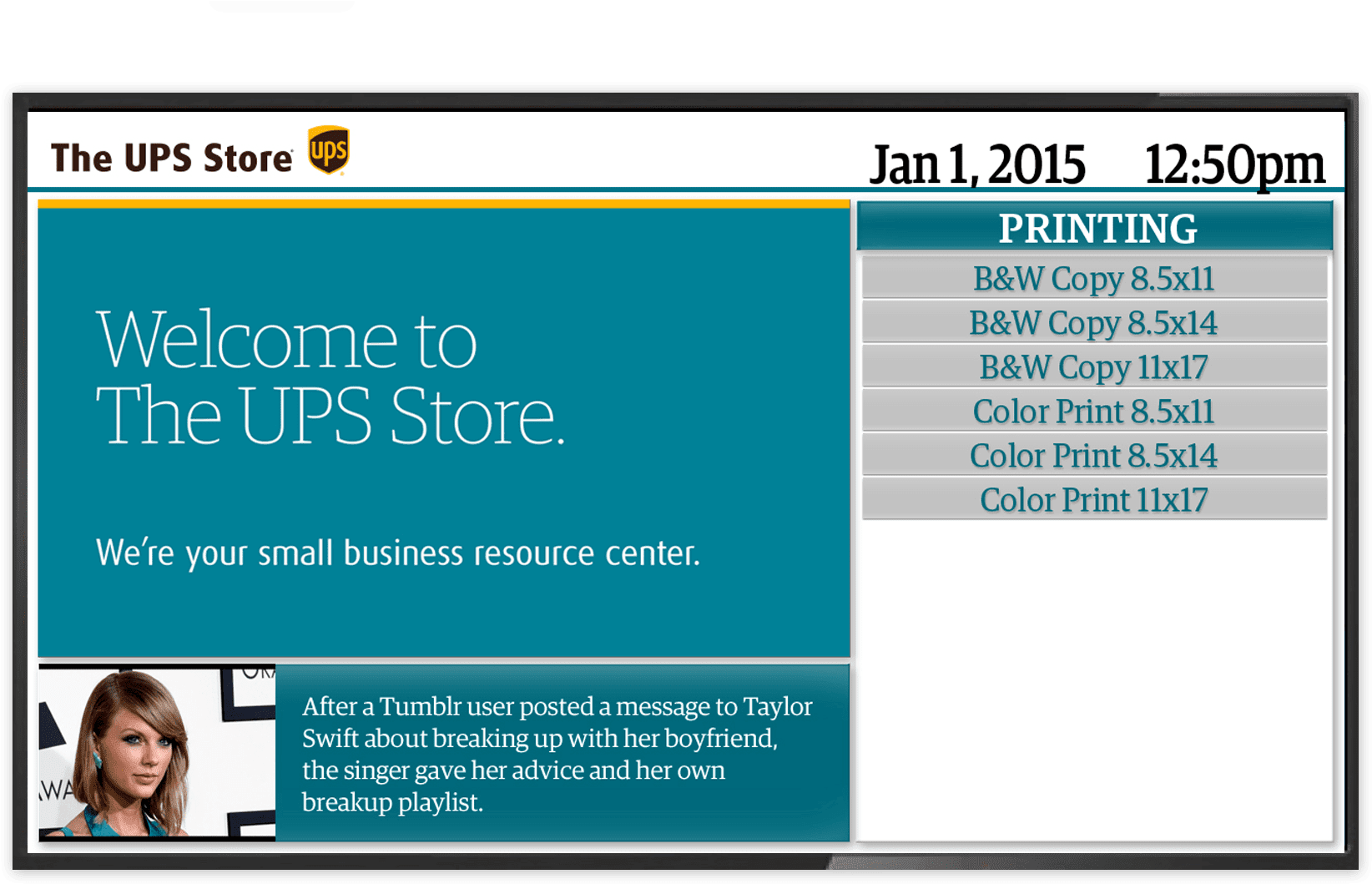 Download Ups Printing Sreen - Ups Store - Full Size PNG Image - PNGkit
