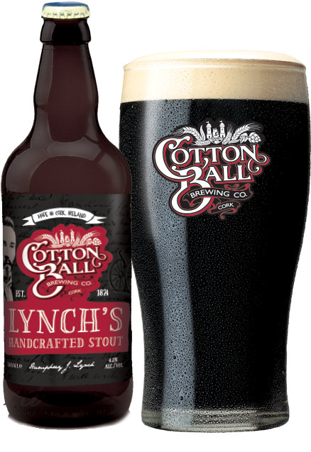Download Lynch's Stout - Cotton Ball Brewing Company - Full Size PNG ...