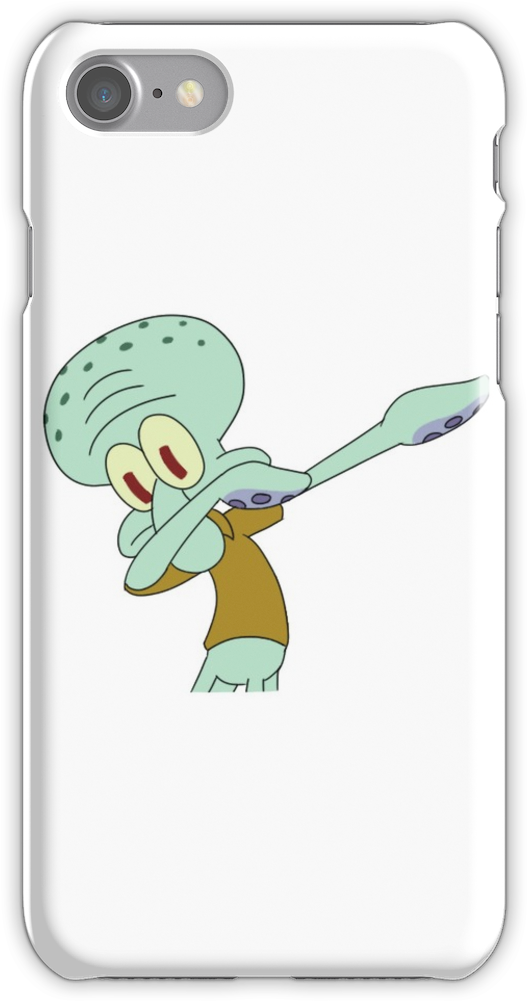 Download Dabbing Squidward Sticker Iphone 7 Snap Case - Squiddy Dab ...
