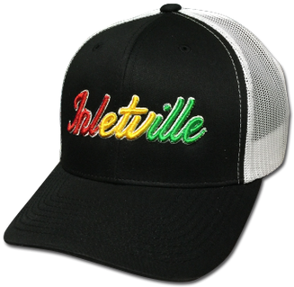 Download Inletville Rasta Logo Mesh Hat - Cap - Full Size PNG Image ...