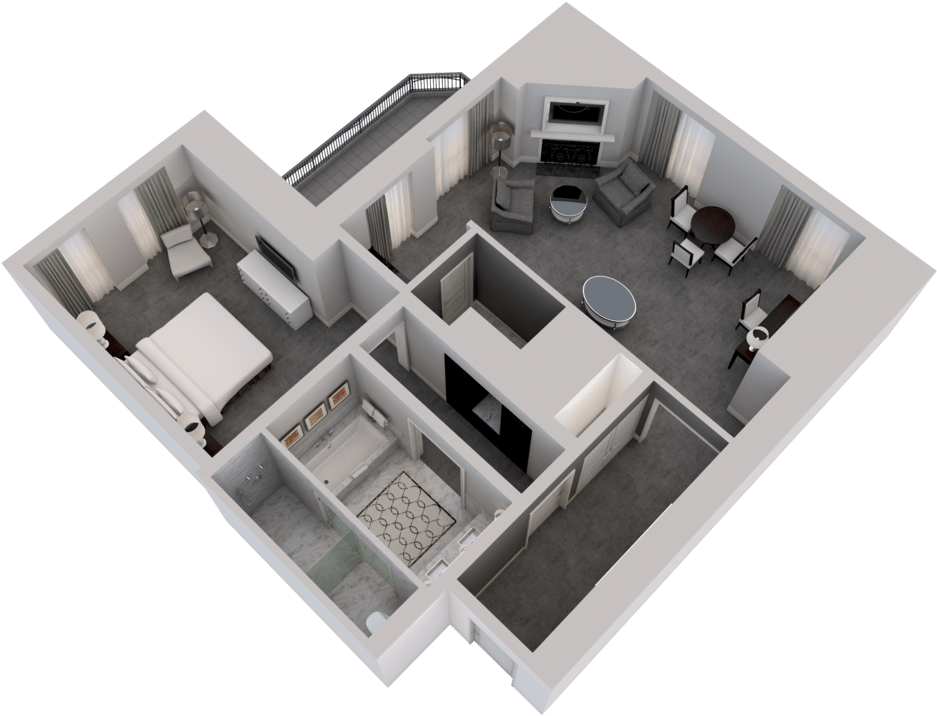 Download Gold Coast Corner Suite - Floor Plan - Full Size PNG Image ...