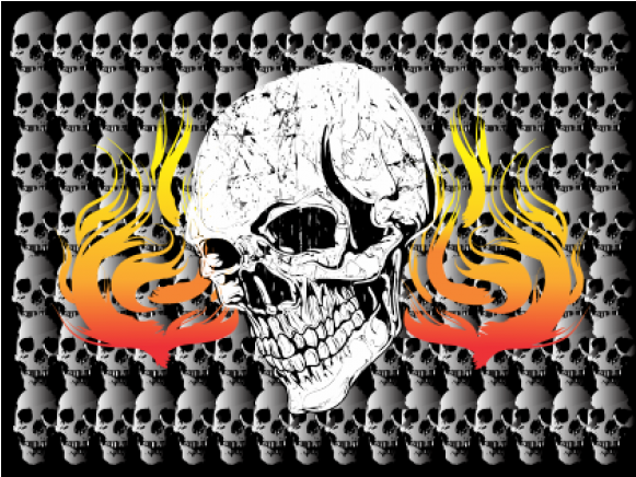 Download Fiery Skull - Thermos Intak Kids Color Change Hydration Bottle ...
