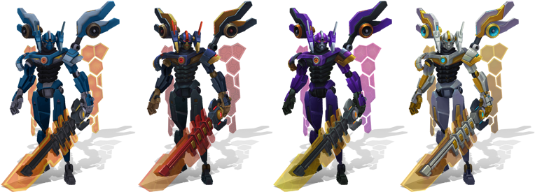 Download Mecha Aatrox Chroma Bundle - Mecha Rengar Chromas - Full Size PNG Image - PNGkit