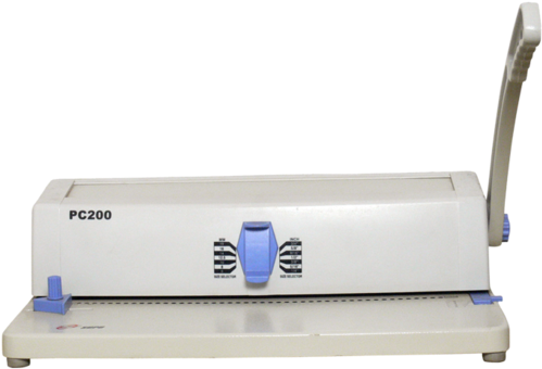 Download Spiral Binding - Spiral Binding Machine - Full Size PNG Image ...