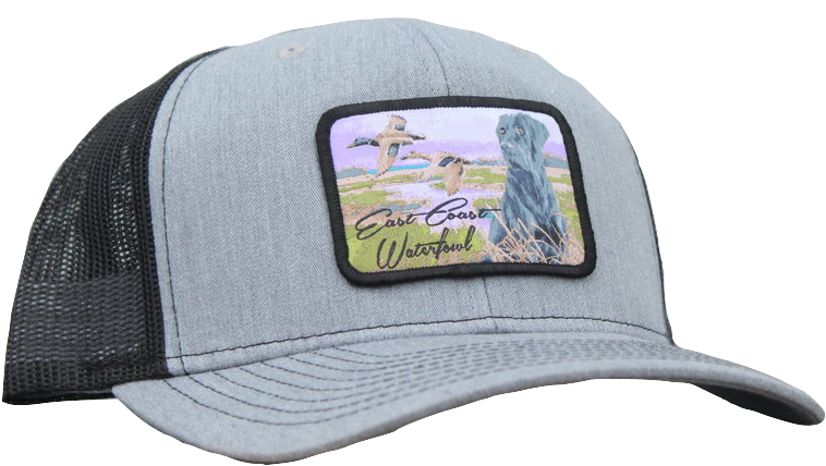 Download Black Lab Hunting Dog Snapback Trucker Hat - Duck Hunting ...