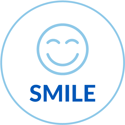Download Smile Icon - Circle - Full Size PNG Image - PNGkit