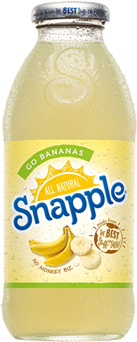 Download Snapple Go Bananas - Snapple Drink - Full Size PNG Image - PNGkit