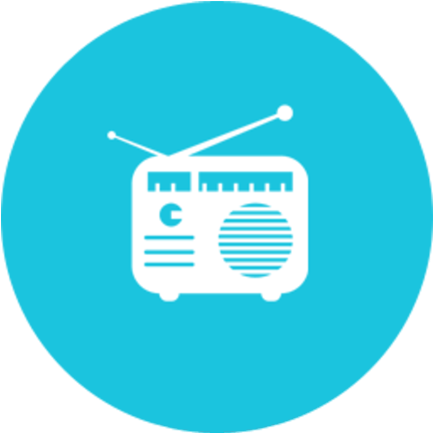 Download Radio Icon Flat Png - Full Size PNG Image - PNGkit