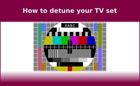 Download De-tune Your Television Set And Save Money Off Tv Licenses ...