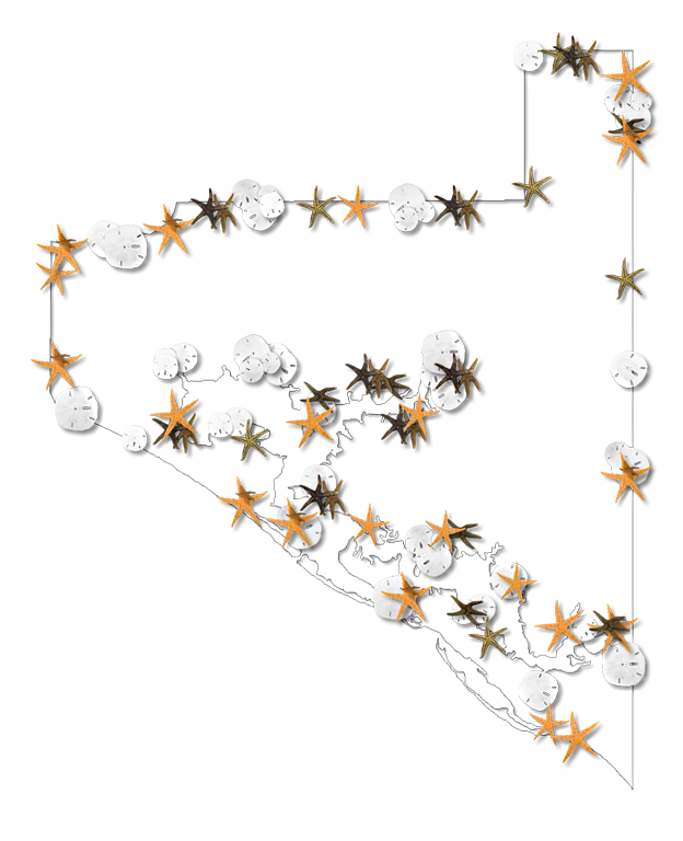 Download A Map Of Bay With A Thin Black Outline, Inner Drop ...