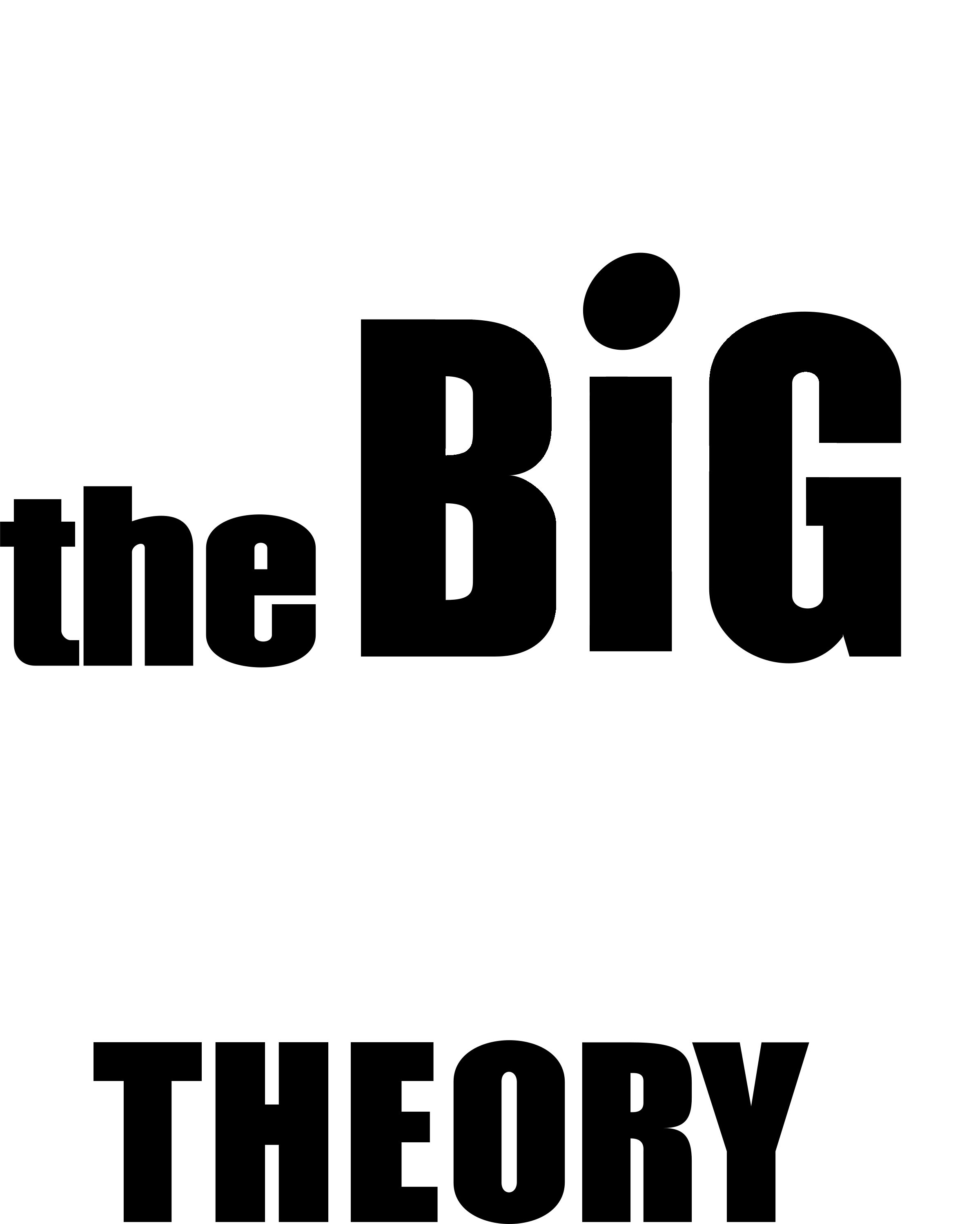 Download The Big Bang Theory Logo Black And White - Big Bang Theory Png ...