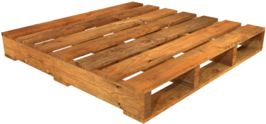 Download Wooden Pallets - End Grain Butcher Block - Full Size PNG Image ...