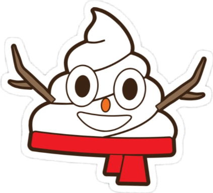 Download Scsnowman Sticker - Poop Emoji Snowman - Full Size PNG Image ...