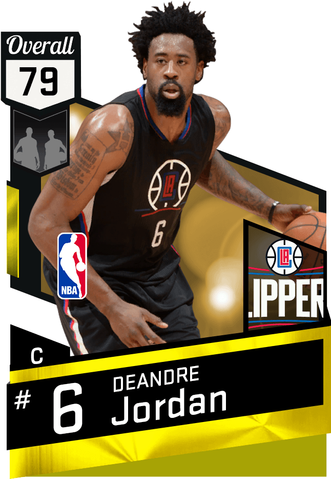 Download Deandre Jordan - Deandre Jordan Nba 2k17 - Full Size PNG Image ...