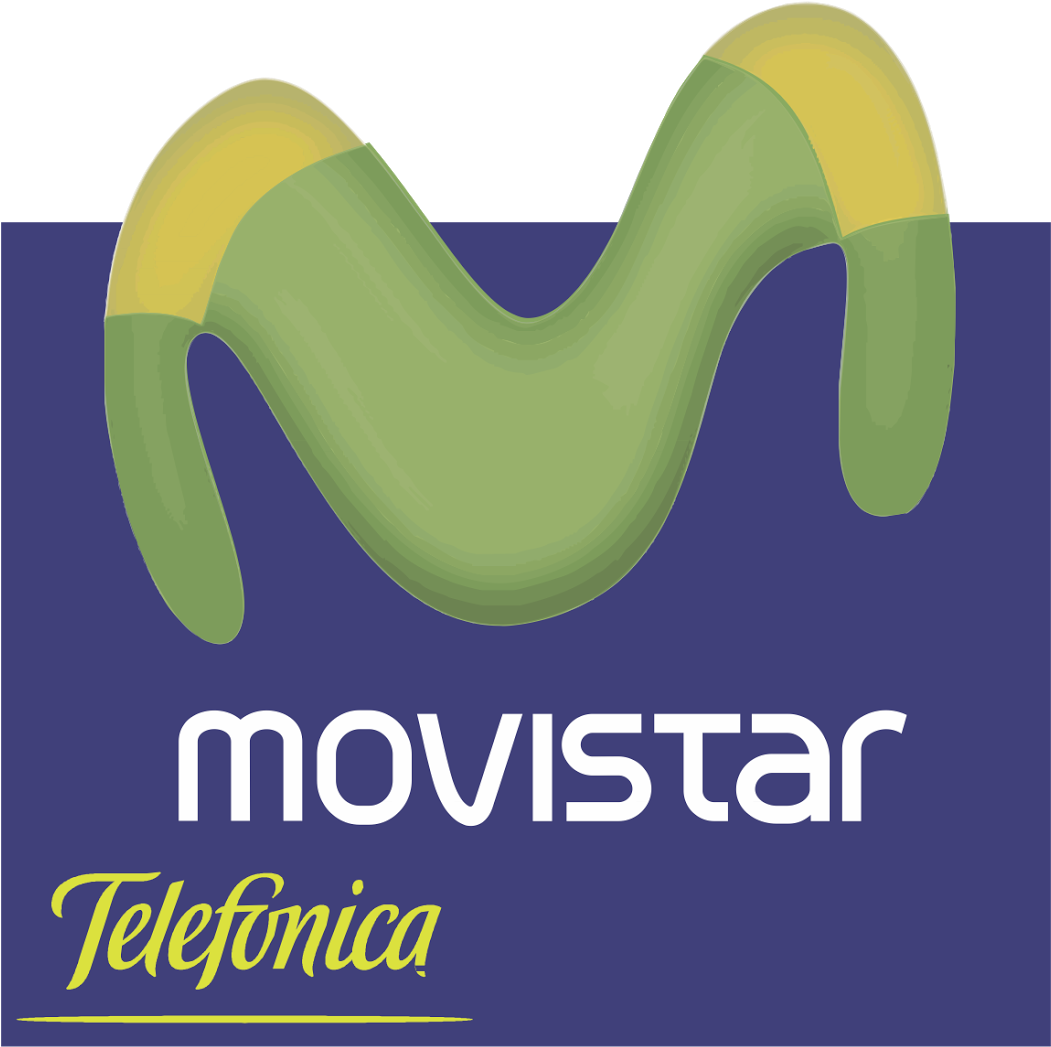 Download Transparent Movistar Telefonica Logo Vector - Logo Movistar ...