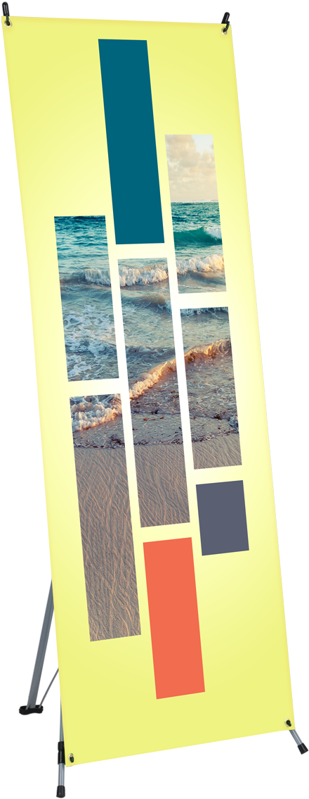 Download X-stand Banner 24″ X 60″ - Vinyl Banners - Full Size PNG Image ...