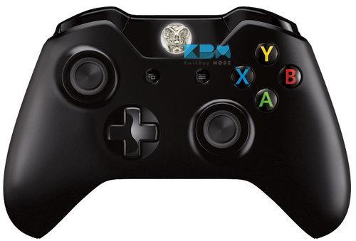 Download Custom Xbox One Silver Skull Guide Button - Xbox Video Game ...