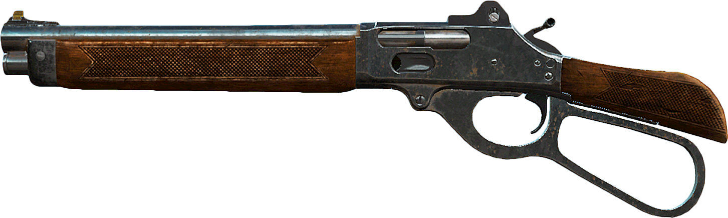 Download Fo4fh Lever Action Rifle 1 - Fallout - Full Size PNG Image ...