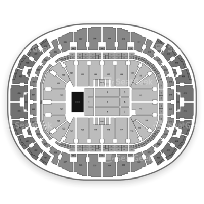 Download Americanairlines Arena Seating Chart Anuel Aa - Aircraft Seat ...
