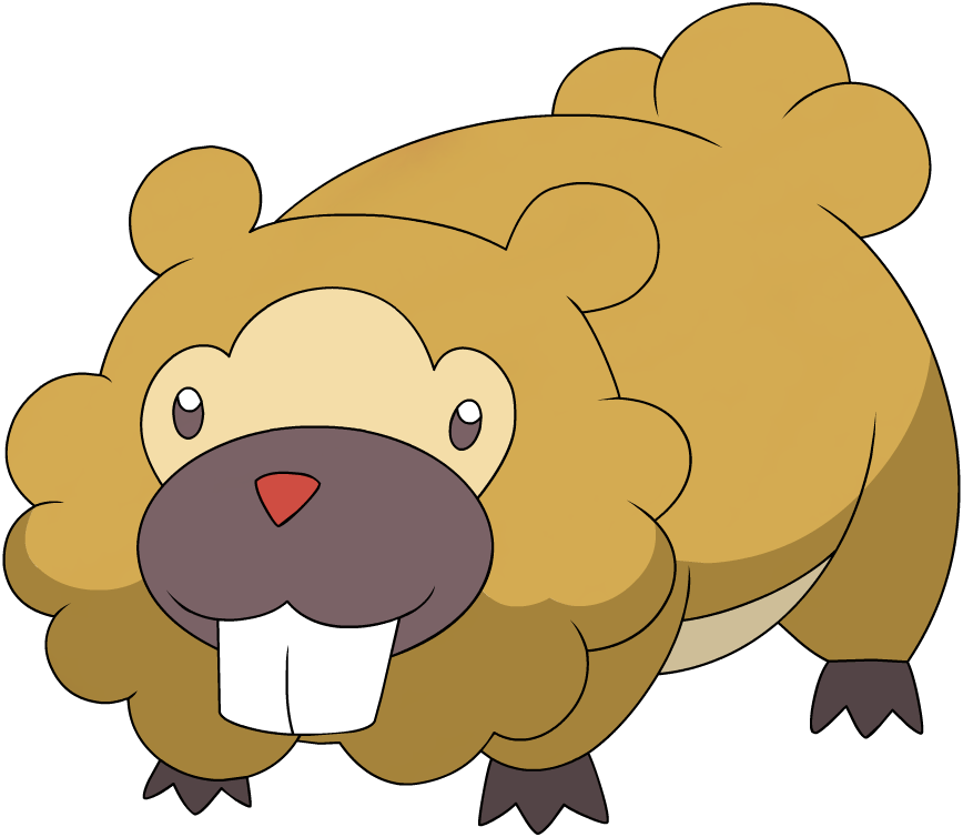 Download 399 Bidoof Dp Shiny - Bidoof Anime Png - Full Size PNG Image ...