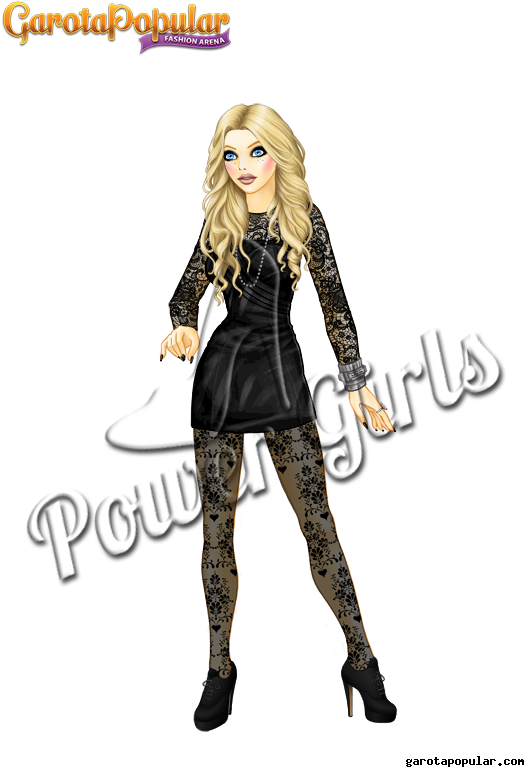 Download Com 3 Votos, A Vencedora Deste Look Foi A Lady Becky - Barbie ...