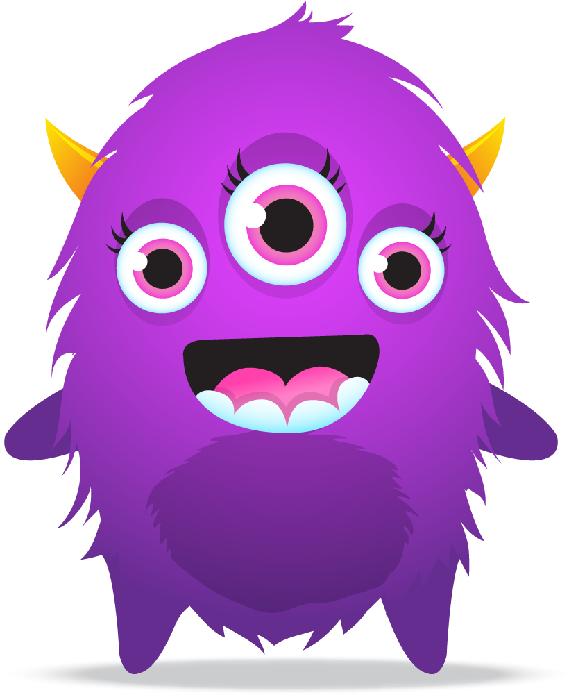 Download Class Dojo Monster Purple - Full Size PNG Image - PNGkit