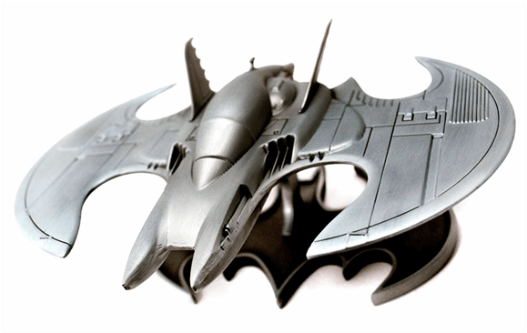 Download 1 Of - 1989 Batwing Metal Replica - Full Size PNG Image - PNGkit