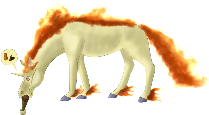 Download Rapidash - Mane - Full Size PNG Image - PNGkit