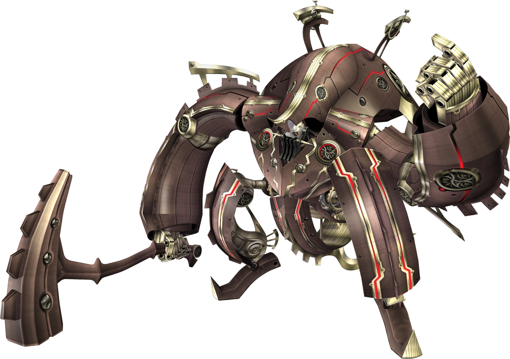 Download Xenoblade Chronicles Faced Mechon - Full Size PNG Image - PNGkit