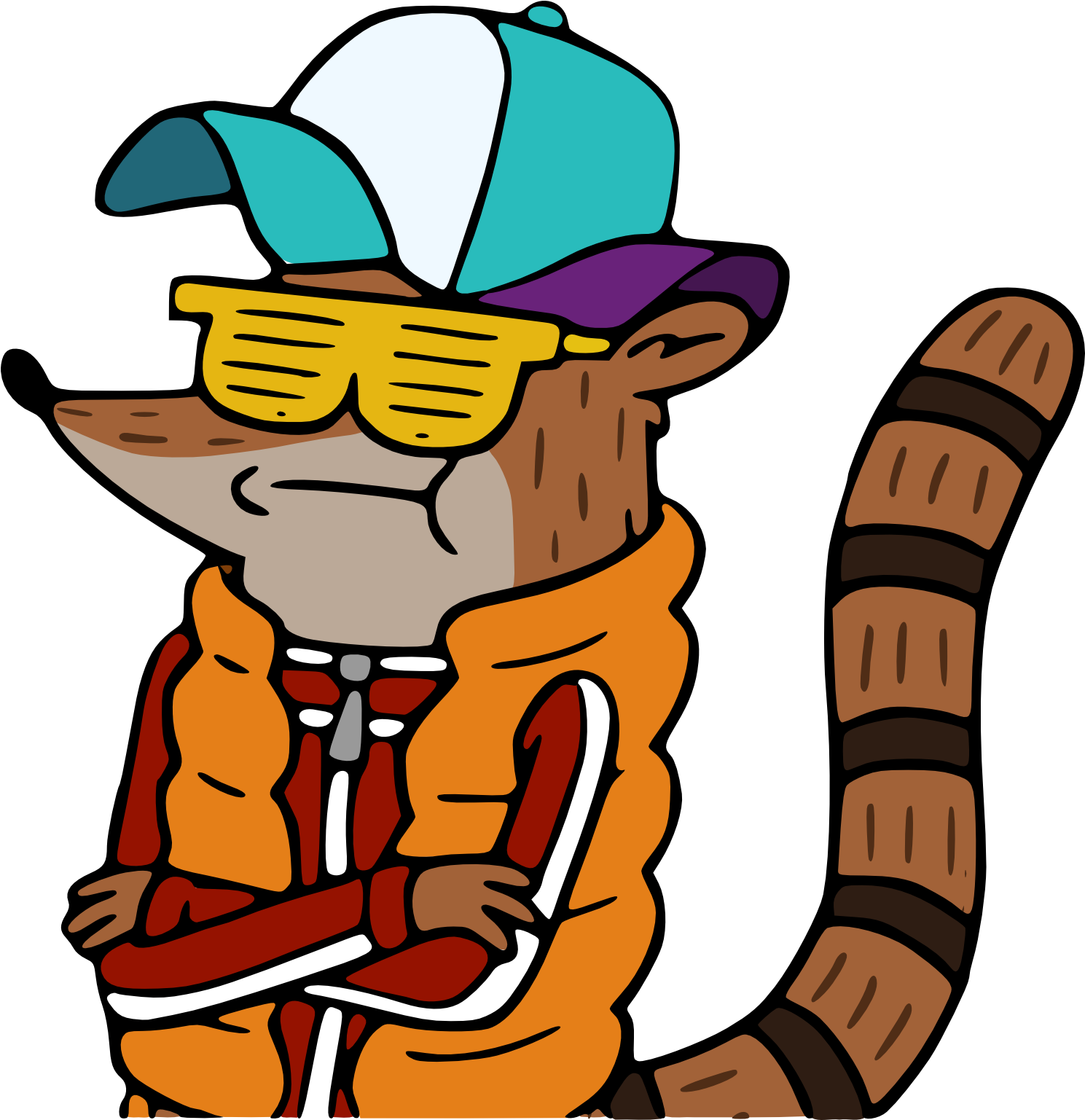 Download Here Is A High-res Cool Rigby To Go With Mordecai - De Rigby ...