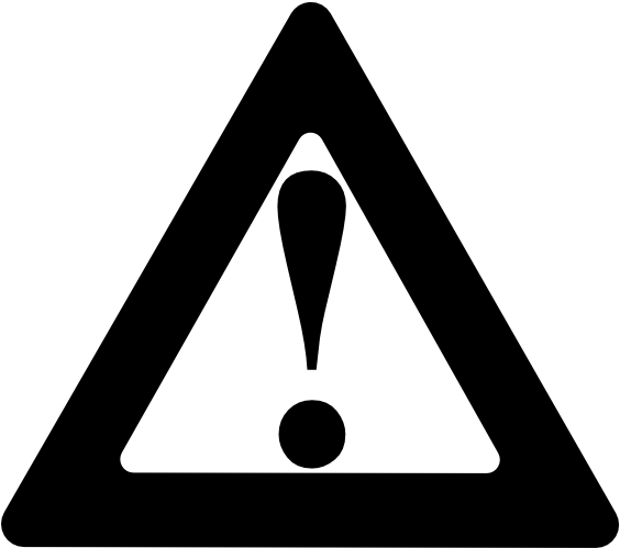 Download Black Black Warning Clip Art At Clker Com Vector Clip - Symbol ...