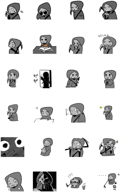 Download Q Grim Reaper Moving 2 Example With Gif Animation - Full Size ...