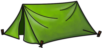 Download Tent Clipart Triangular - Camping Tent Triangular Prism - Full ...