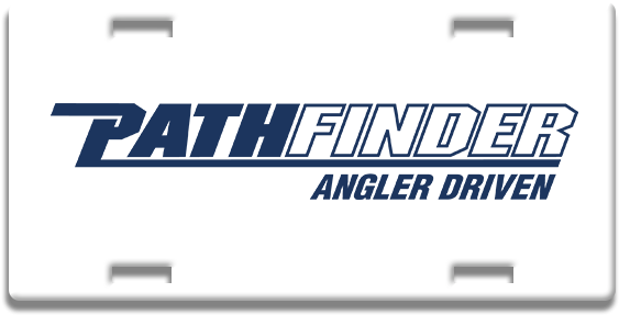 Download Aluminum License Plate - Pathfinder Boats - Full Size PNG ...