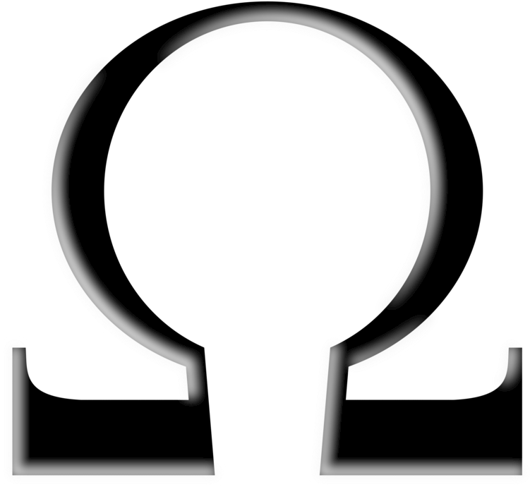 Download Transparent Alpha And Omega Ohm Symbol Greek Alphabet ...