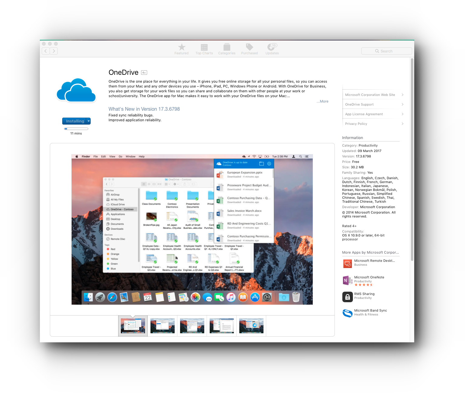 Download 1) Install Onedrive For Your Mac Through The App Store - One ...