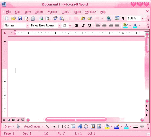 Download Imagen Relacionada - Pink Word Document Microsoft - Full Size ...