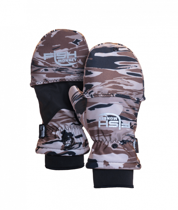 Download Fm25 Tundra Insulated Mitten Glove “ice Fishing Ready” - Fish ...