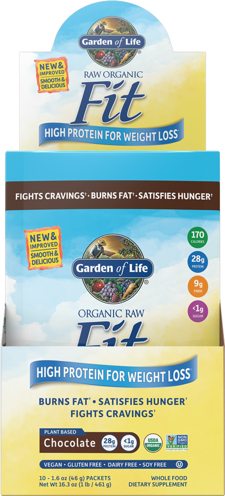 Download Garden Of Life - Raw Organic Fit High Protein For Weight ...