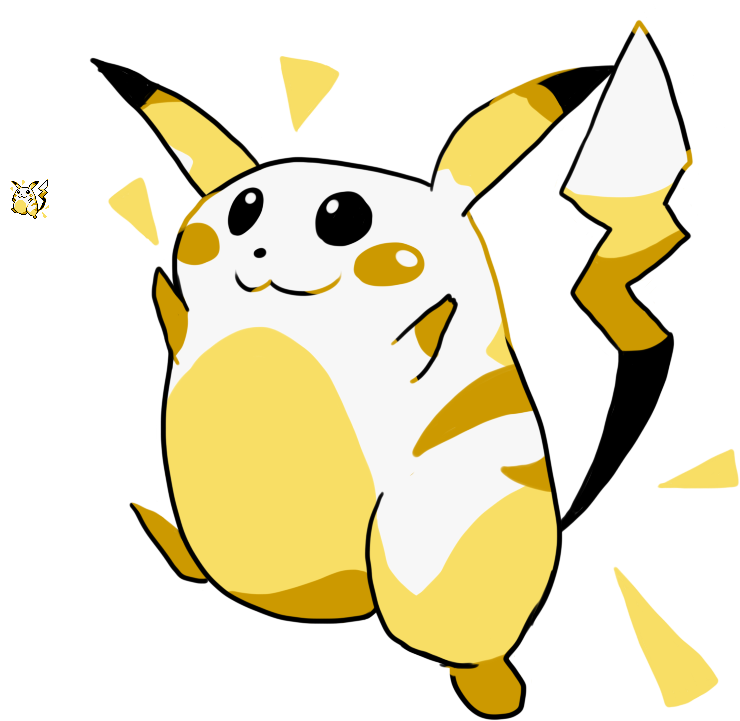 Download Retro Pikachu - Pikachu Pokemon Red - Full Size PNG Image - PNGkit