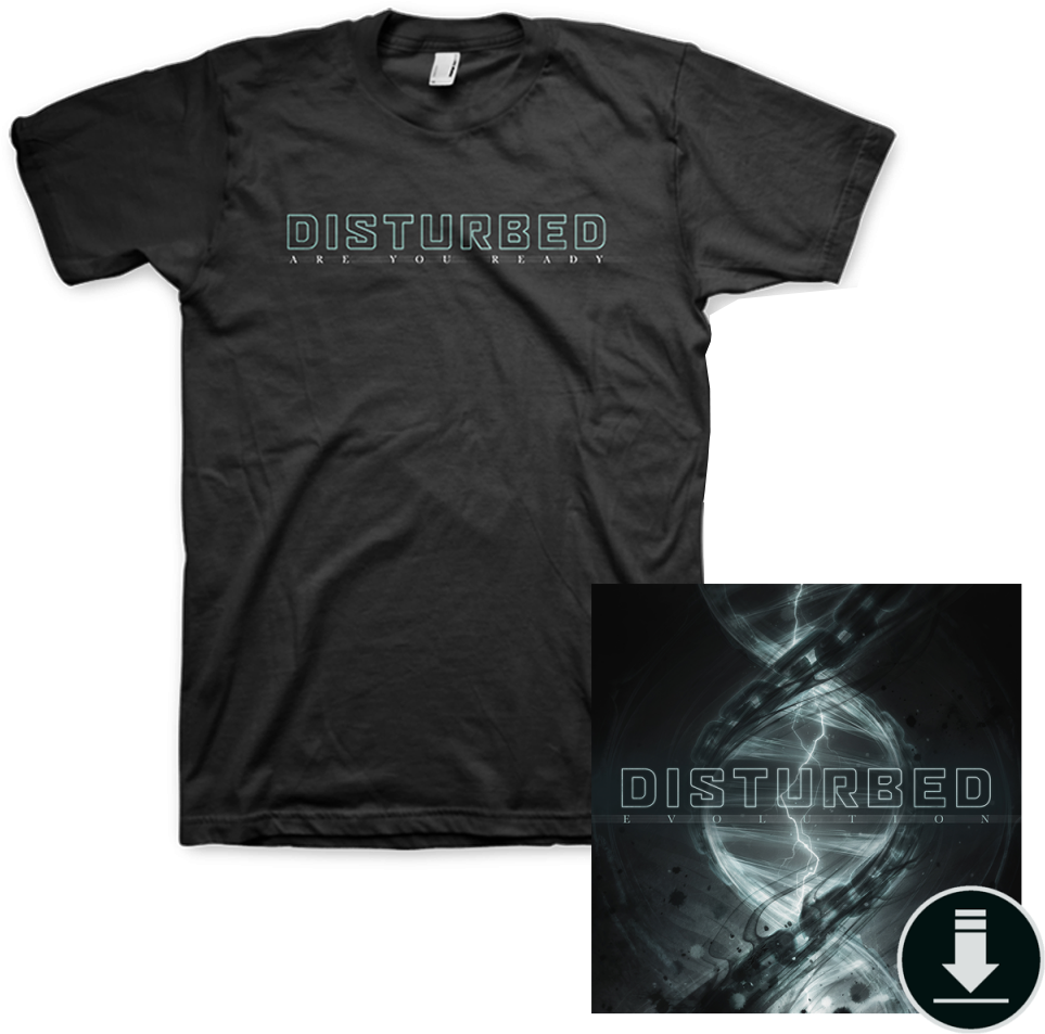 Download Disturbed Evolution T Shirt - Full Size PNG Image - PNGkit