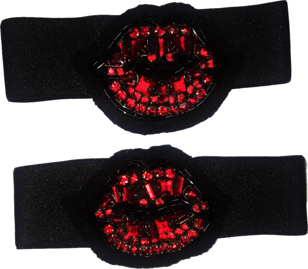 Download Crystal Lip Elastic Strap - Strap - Full Size PNG Image - PNGkit