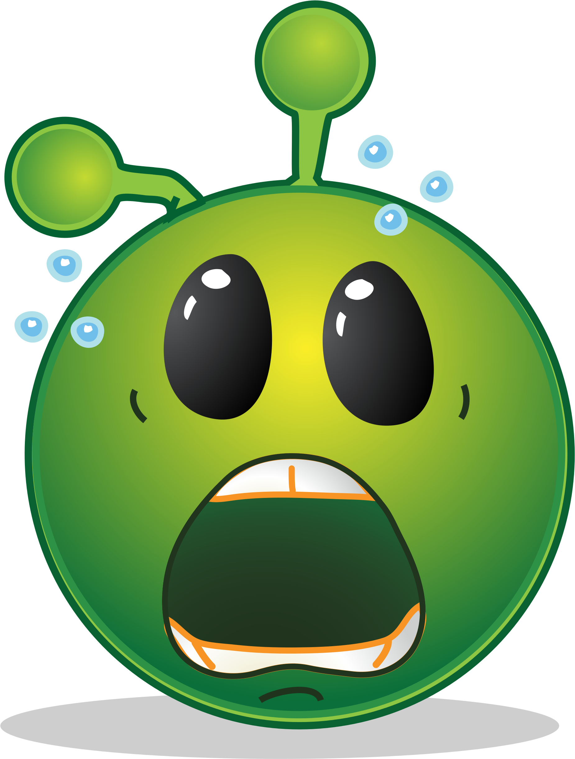 Download Open - Alien Smiley - Full Size PNG Image - PNGkit
