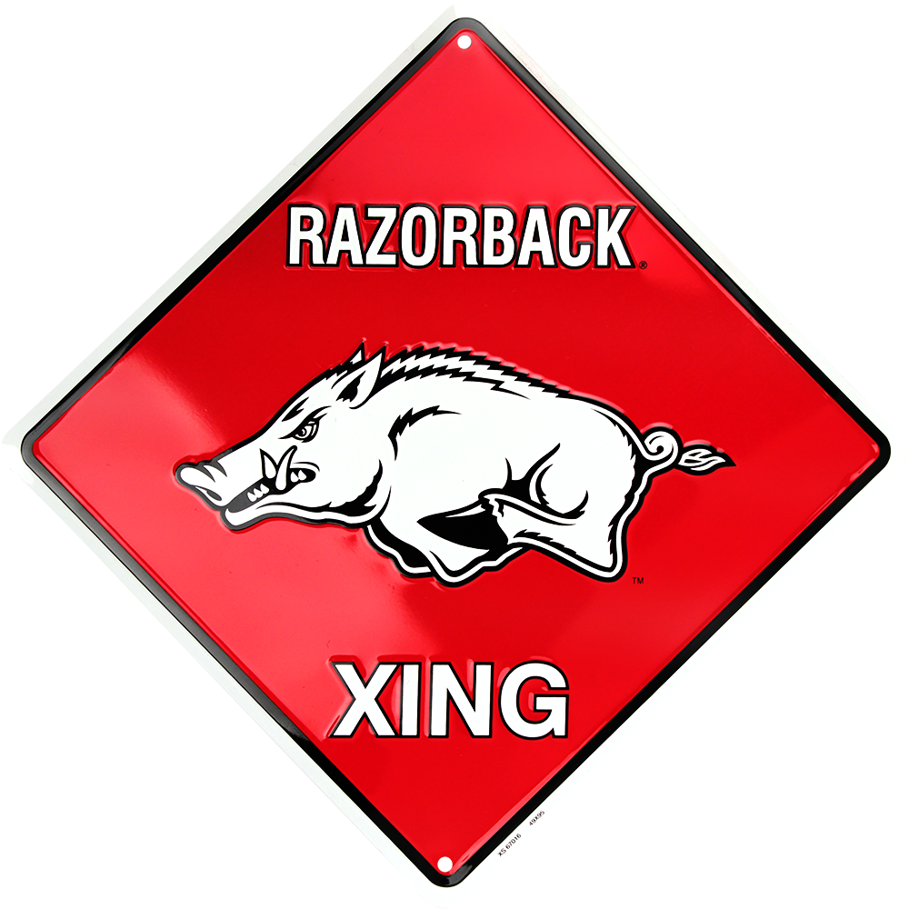 Download Ncaa Arkansas Razorbacks Car Tag Elite - Full Size PNG Image ...