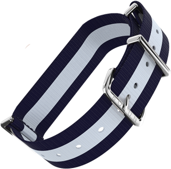 Download Canvas Nato Blue & White Bosun Watch Strap - Watch Strap ...